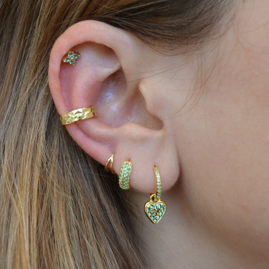 Aros Shine Heart (1 Unidad) – LUAMARTA